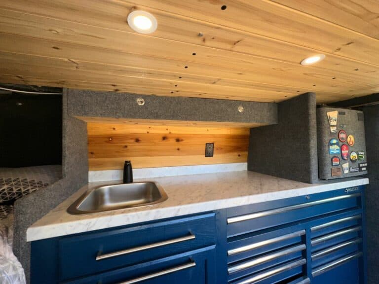 Camper Van Countertop Ideas for Your Build